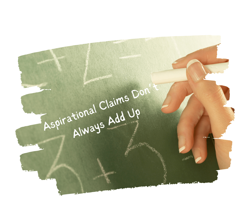 Tolerance Drops for Net Zero Claims - Softly